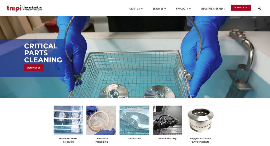 Critical Cleaning & Passivation Solutions | TMPI